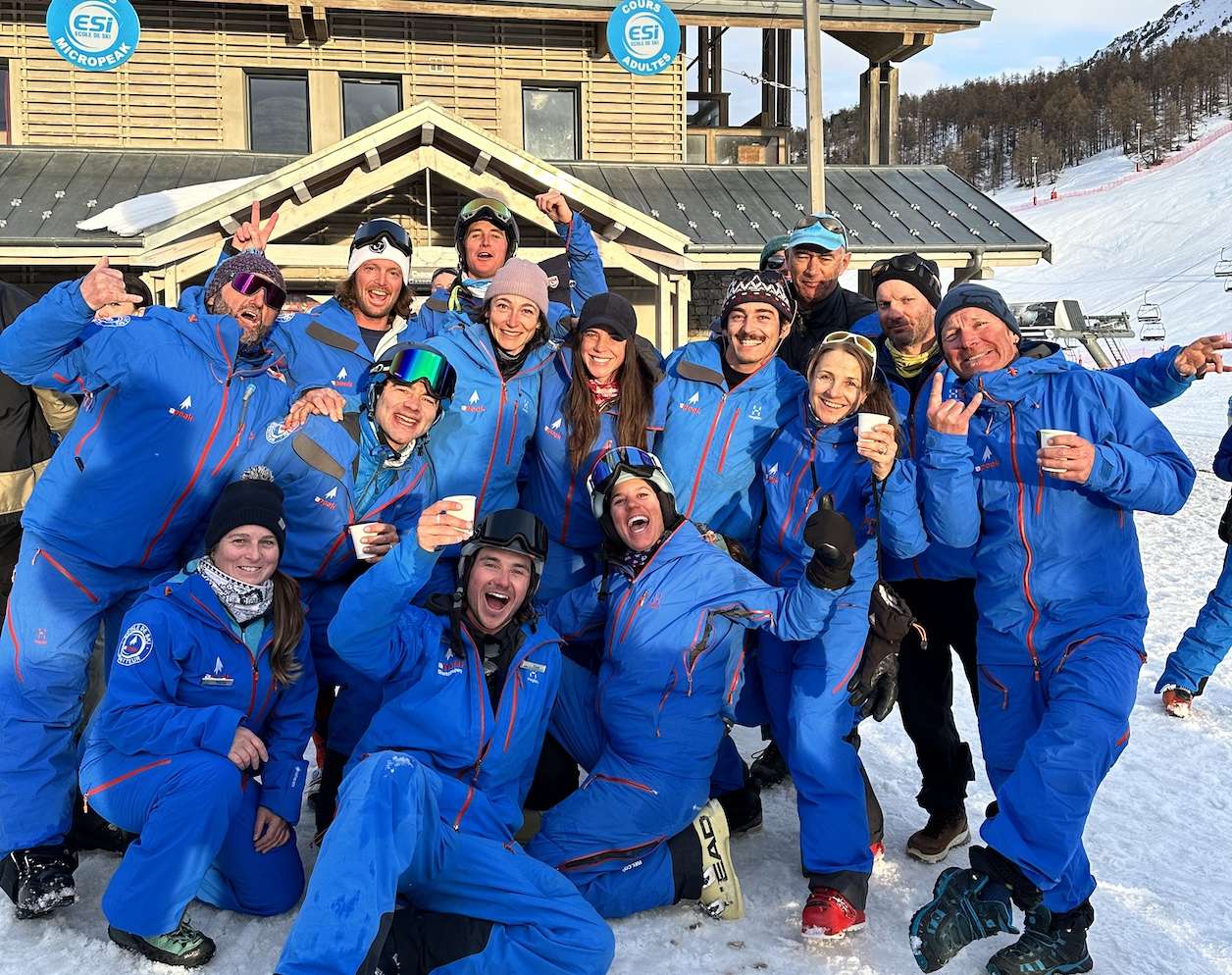 Montgenevre's ski & snowboard instructors.